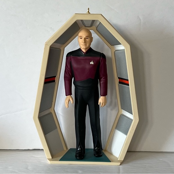 Hallmark | Holiday | Vtg Hallmark Jean Luc Picard Star Trek The Next ...